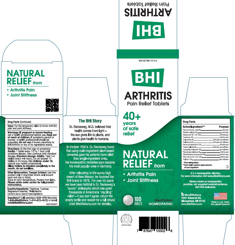 NDC 62795-1010 Bhi Arthritis Tablet Oral