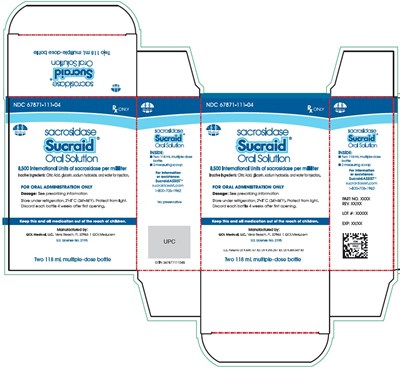FDA Label for Sucraid Solution Oral - Indications, Usage & Precautions