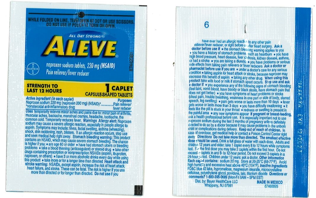 NDC 66715-5103 Aleve Tablet Oral