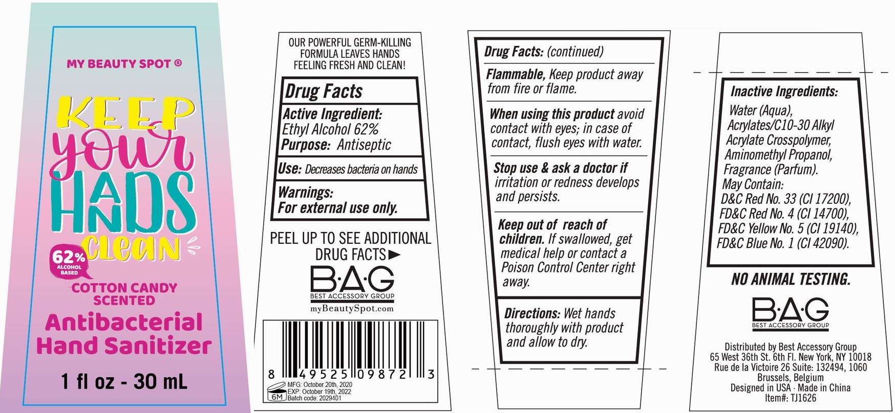 Keep Your Hands Clean Ant Product Images - NDC 56136-437