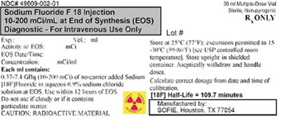 Product Images Sodium Fluoride F 18 Photos - Packaging, Labels & Appearance