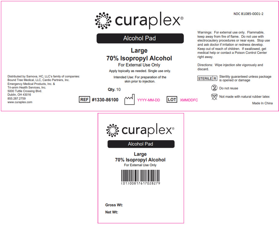 Product Images Curaplex Alcohol Prep Pad Photos - Packaging, Labels ...
