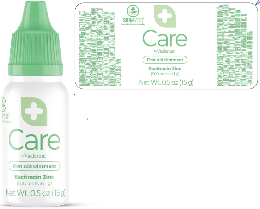 Viaderma Care First Aid Product Images - NDC 71262-015