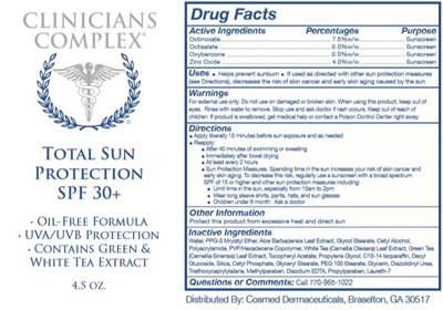 FDA Label for Total Sun Protection Lotion Topical - Indications, Usage ...
