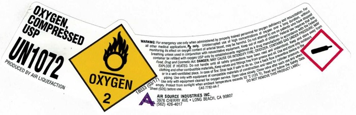 Product Images Oxygen Photos - Packaging, Labels & Appearance