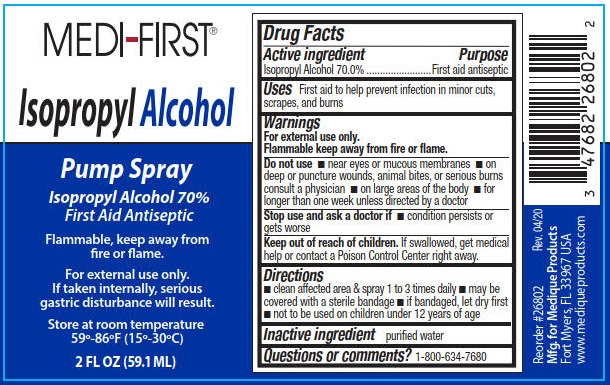 Product Images Medi-first Isopropyl Alcohol 70% Photos - Packaging ...