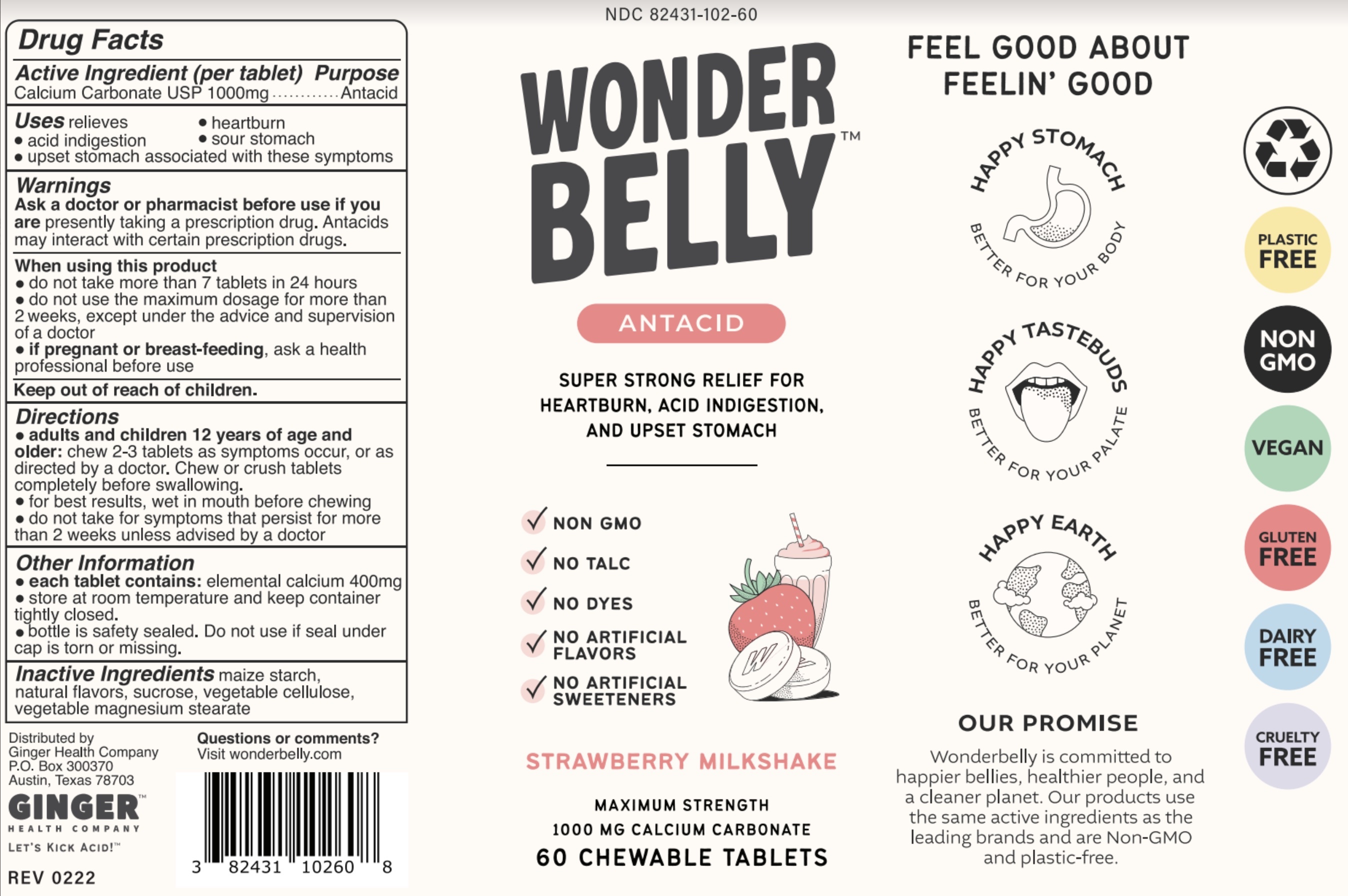 Product Images Wonderbelly Maximum Strength Antacid Photos - Packaging ...