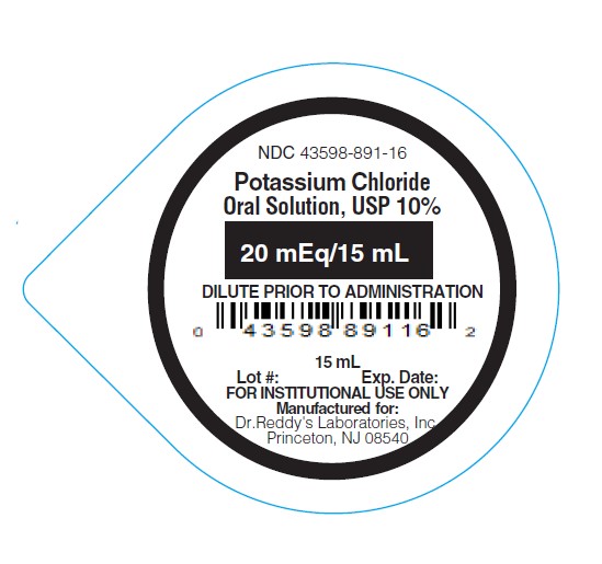 NDC 43598-160 Potassium Chloride Solution Oral