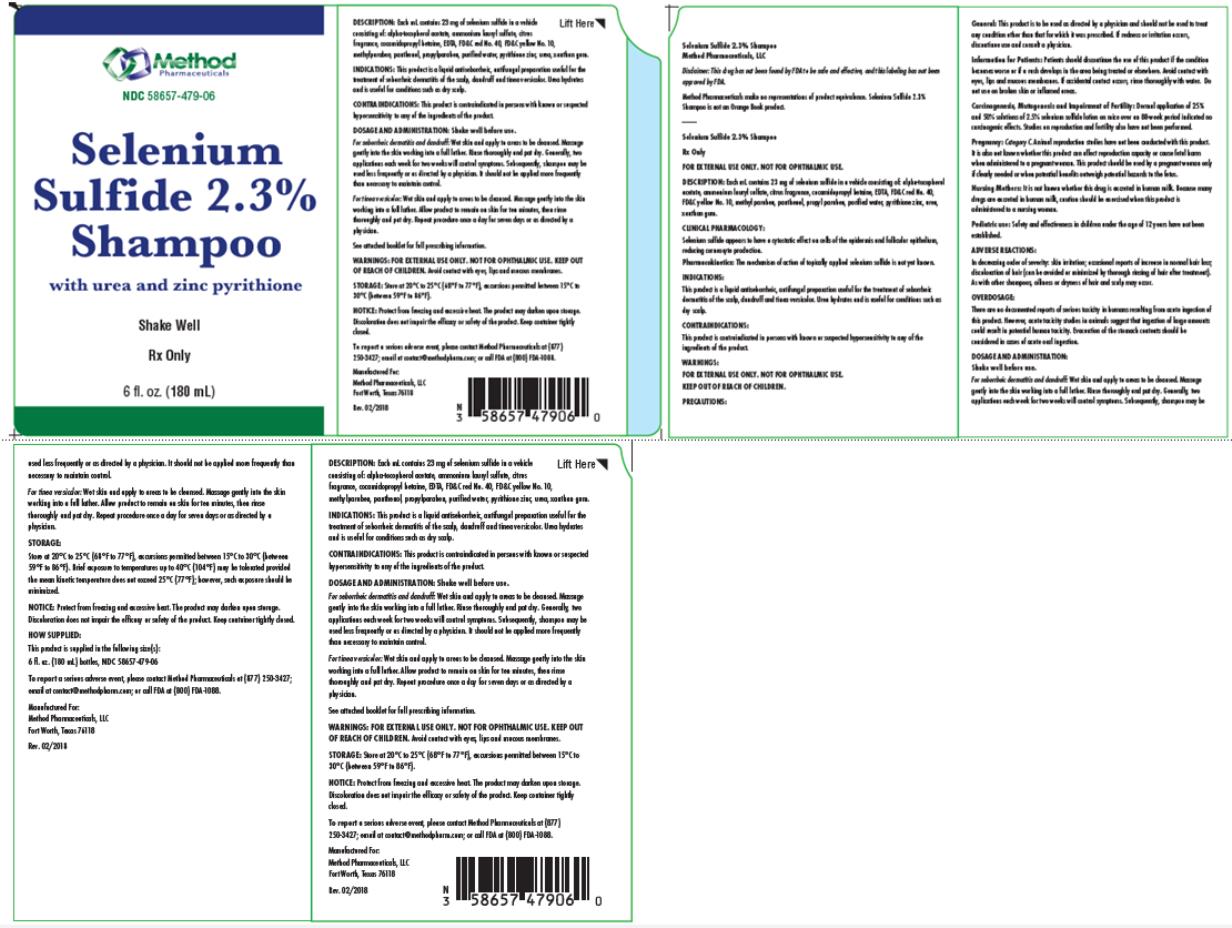 NDC 58657-479 Selenium Sulfide Shampoo Topical
