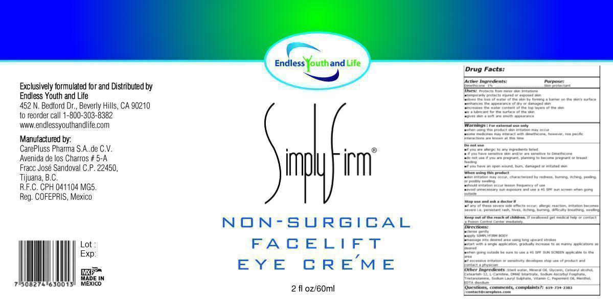 Simply Firm Eye - Non-surgical Face- Images NDC51439-001