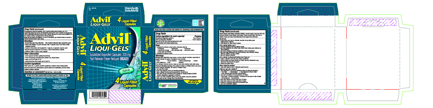 Product Images Advil Liquigels Photos - Packaging, Labels & Appearance