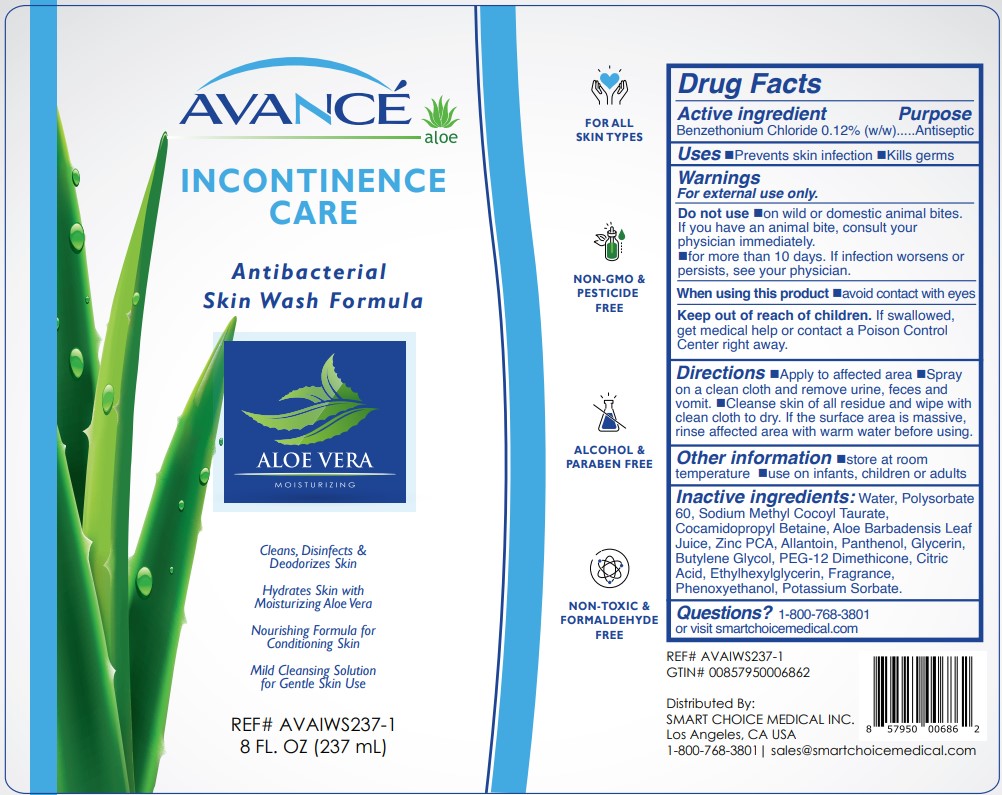 NDC 70936-112 Avance Incontinence Care Solution Topical