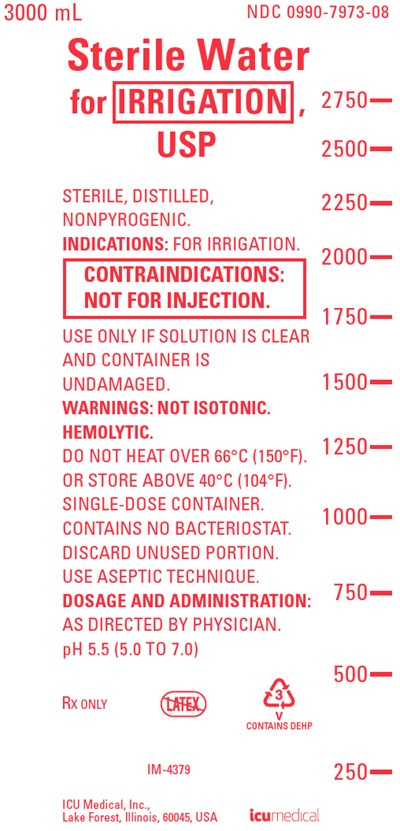 NDC 0990-7139 Sterile Water Irrigant Irrigation Label Information ...