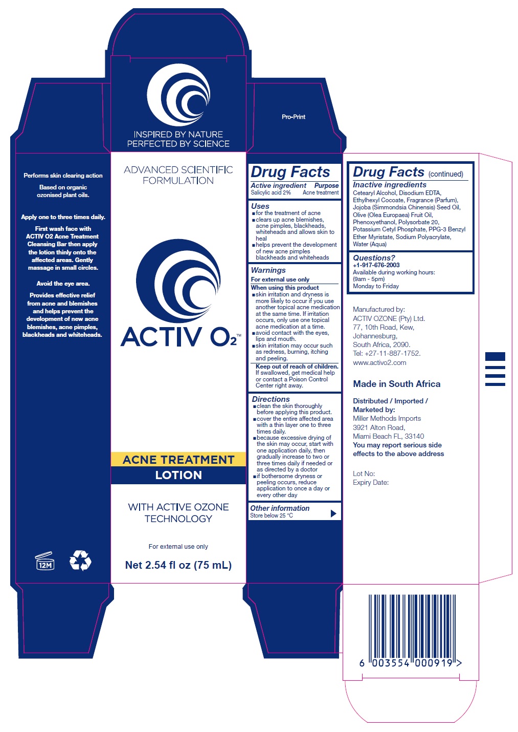 Product Images Activ O2 Acne Treatment Photos - Packaging, Labels ...