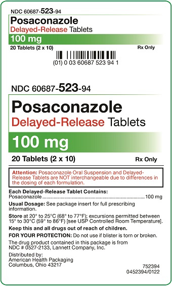Pill Identifier Posaconazole - Size, Shape, Imprints and Color