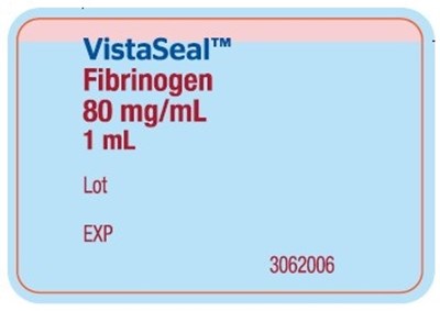 Vistaseal Solution FDA Label - NDC 61953-0020
