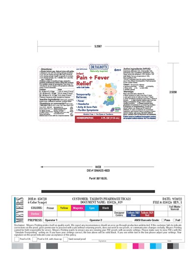 Product Images Dr Talbots Infant Pain Fever Relief Photos - Packaging ...