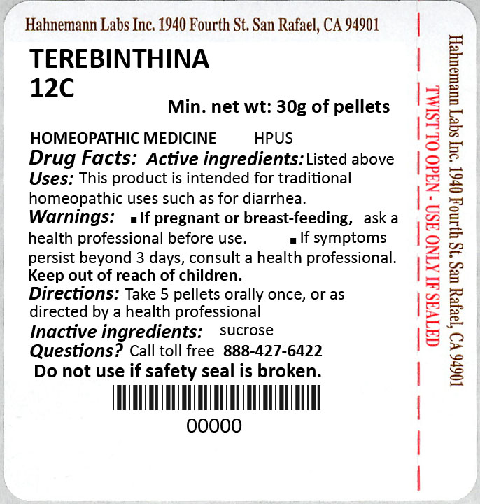 Terebinthina Pellet- Images NDC37662-1626