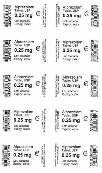 NDC RxNorm Crosswalk 60687-388 Alprazolam Tablet Oral