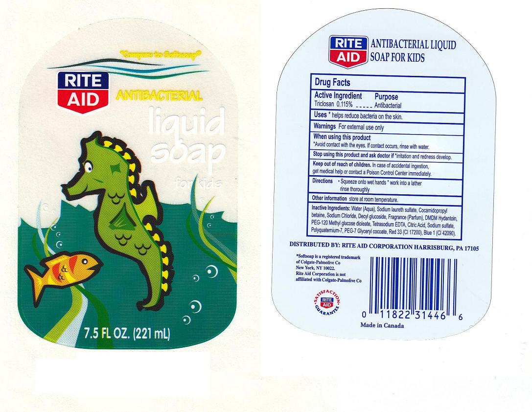 FDA Label for Rite Aid Antibacterial - Indications, Usage & Precautions