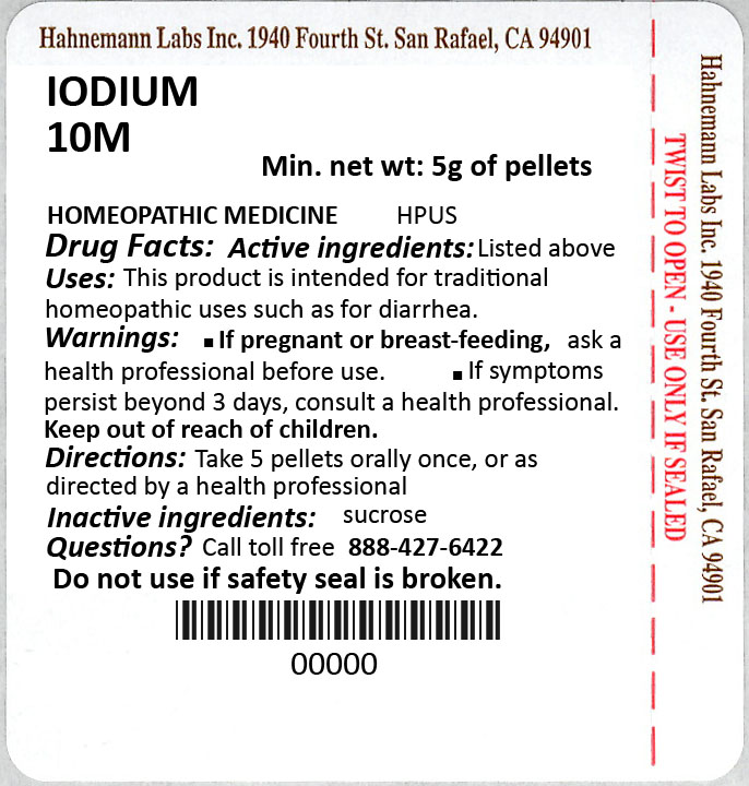 Iodium Pellet- Images NDC37662-1719