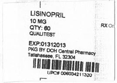 Product Images Lisinopril Photos - Packaging, Labels & Appearance