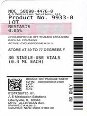 NDC 50090-4476 Restasis