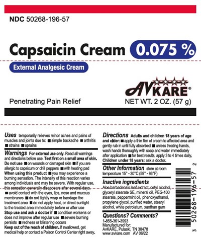 FDA Label for Capsaicin Topical Analgesic Cream Topical - Indications ...