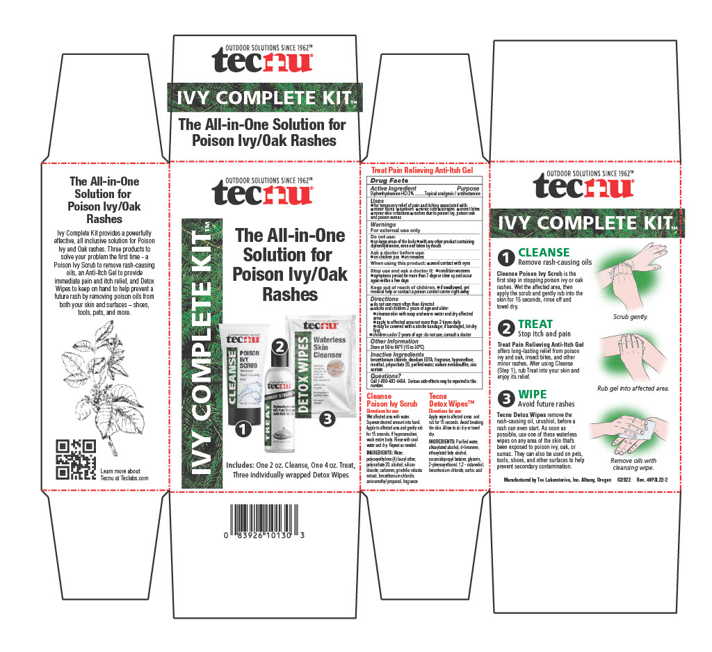 NDC 51879-400 Tecnu Ivy Complete Kit Kit Topical Label Information ...