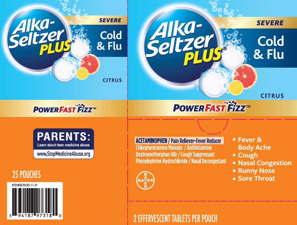 Alka-seltzer Plus Cold A Product Images - NDC 29485-7318