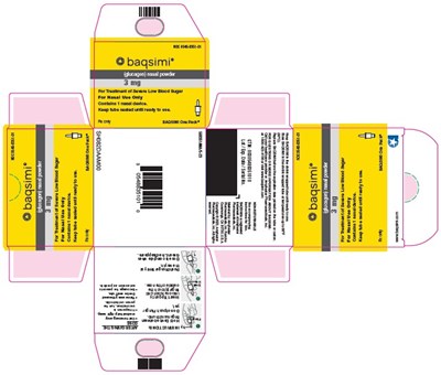 FDA Label for Baqsimi Powder Nasal - Indications, Usage & Precautions