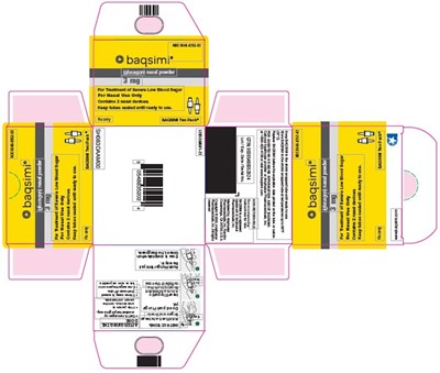 FDA Label for Baqsimi Powder Nasal - Indications, Usage & Precautions