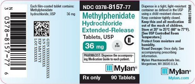 NDC 0378-8155 Methylphenidate Hydrochloride Methylphenidate Hydrochloride