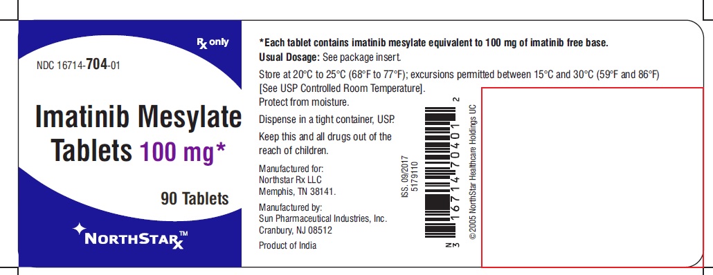 NDC 16714-704 Imatinib Mesylate Imatinib Mesylate