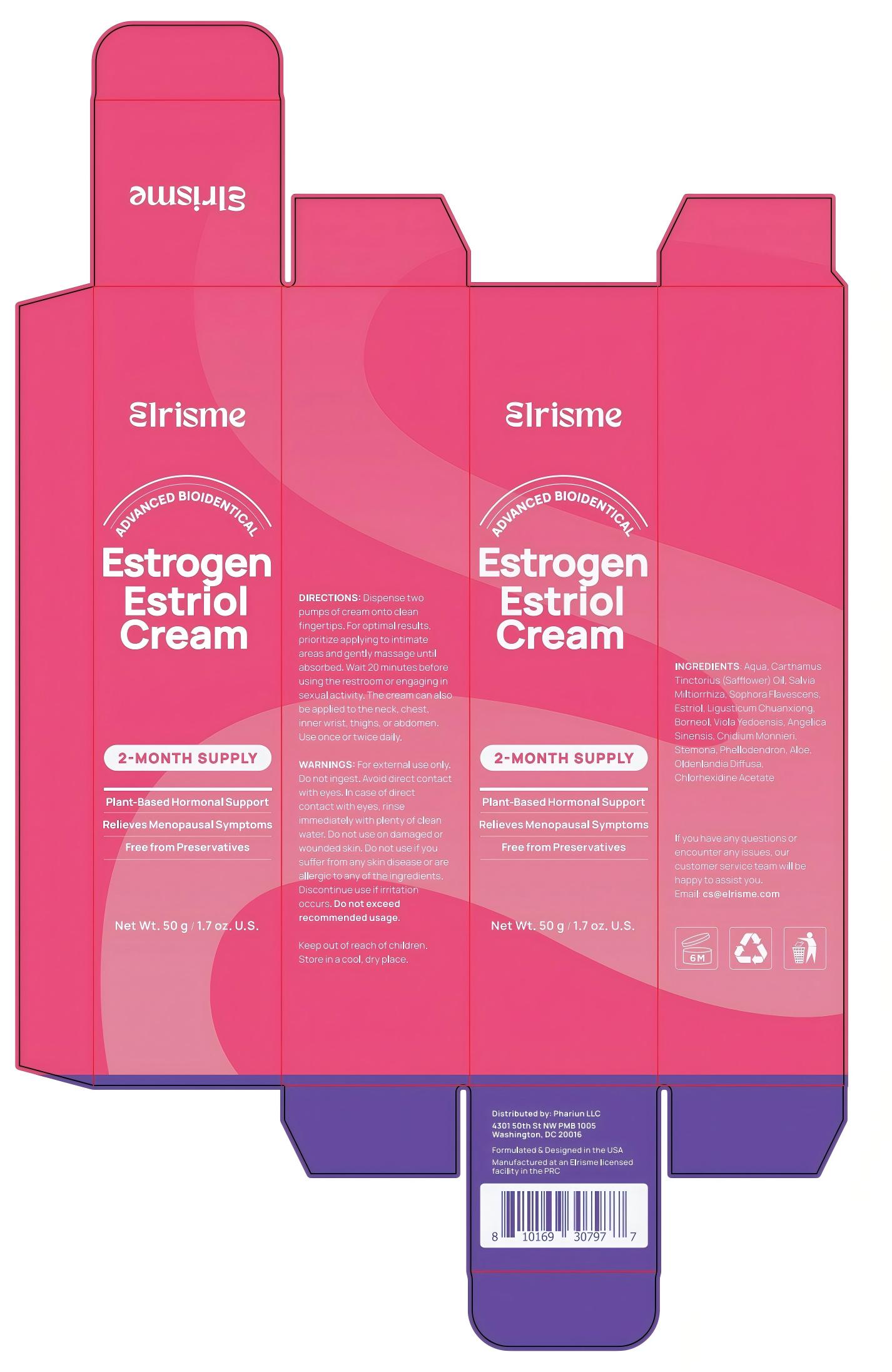 Product Images Estrogen Estriol Cream Photos - Packaging, Labels ...