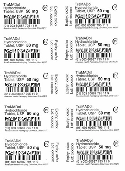 Tramadol Hydrochloride Product Images - NDC 60687-795