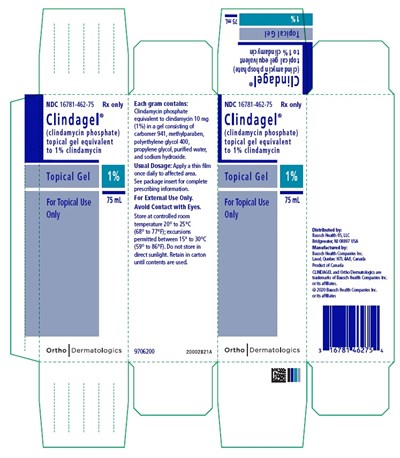 Clindagel- Images NDC16781-462