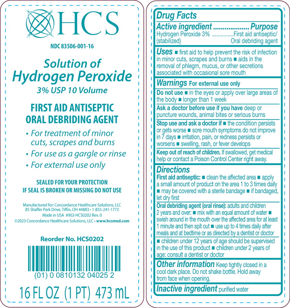 FDA Label for Hcs Hydrogen Peroxide 3% Liquid Topical - Indications ...