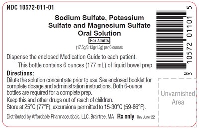 Sodium Sulfate, Potassium Sulfate An- Images NDC10572-112