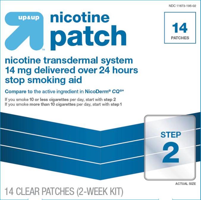 NDC 11673-196 Nicotine Transdermal System