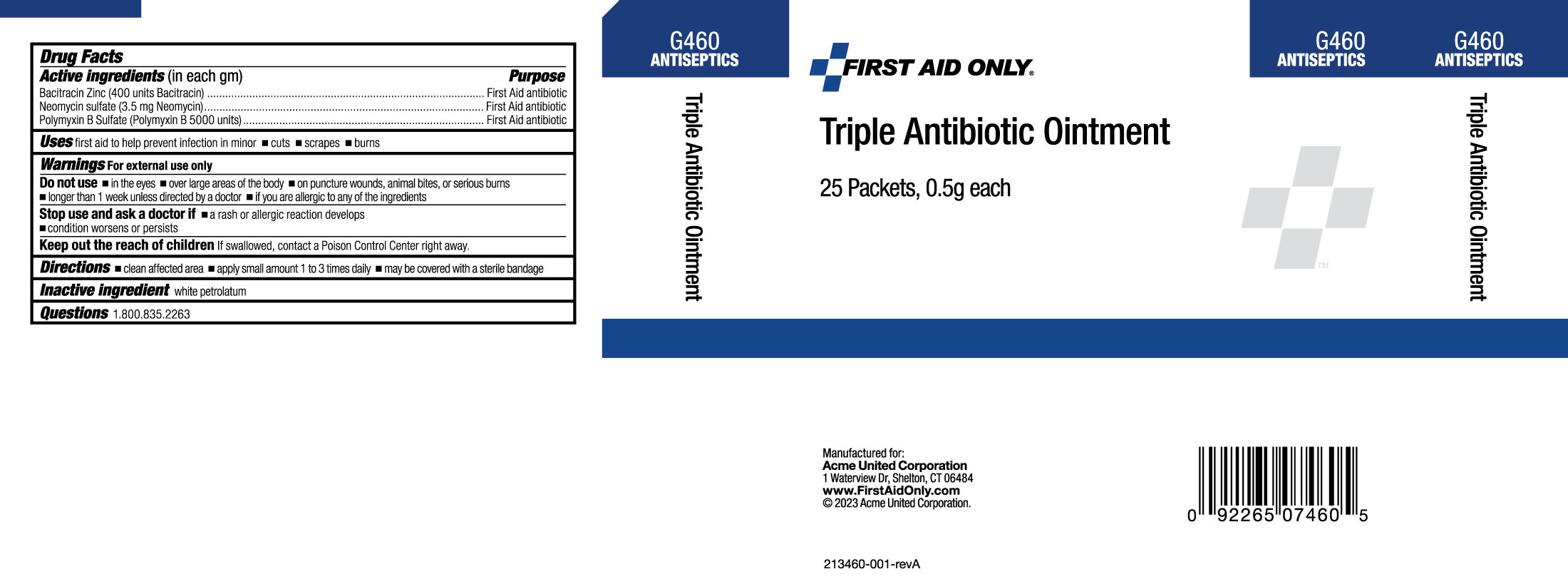 NDC 0924-5604 Triple Antibiotic Ointment Topical Label Information ...