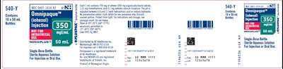 FDA Label for Omnipaque Injection, Solution Intravascular; Intravenous ...