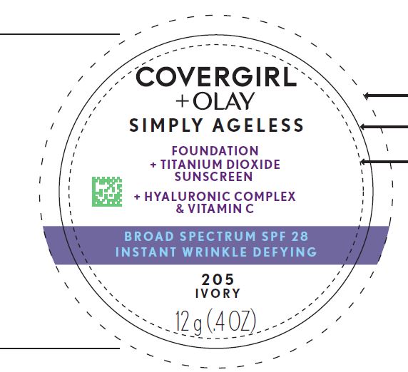 Product Images Covergirl Plus Olay Simply Ageless Foundation Plus ...