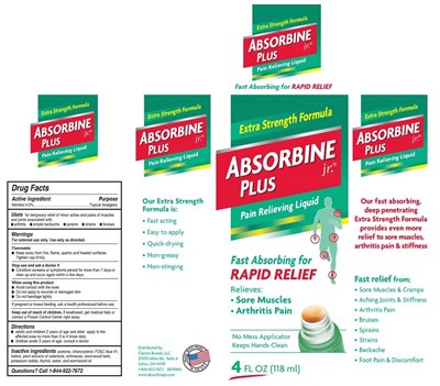 FDA Label for Absorbine Jr. Plus Liquid Topical - Indications, Usage ...
