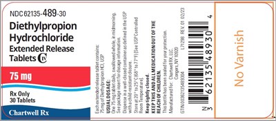FDA Label for Diethylpropion Hydrochloride Er Tablet, Extended Release ...