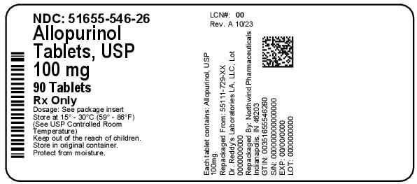 Label Allopurinol Tablet Oral - Indications, Usage & Precautions